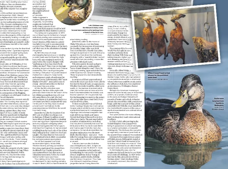 A history of ducknappin­g - PressReader