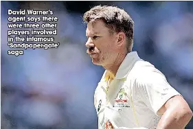 ‘Sandpaper-gate’ bigger than just three guys, says David Warner’s ...