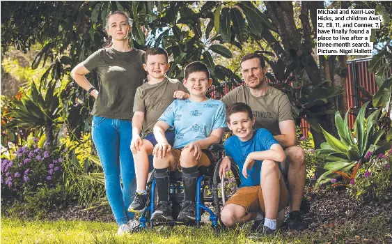 Family finds home after three months - PressReader