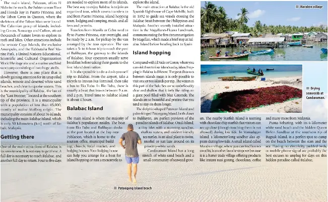 Balabac, Palawan - PressReader