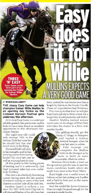 Easy does it for Willie - PressReader