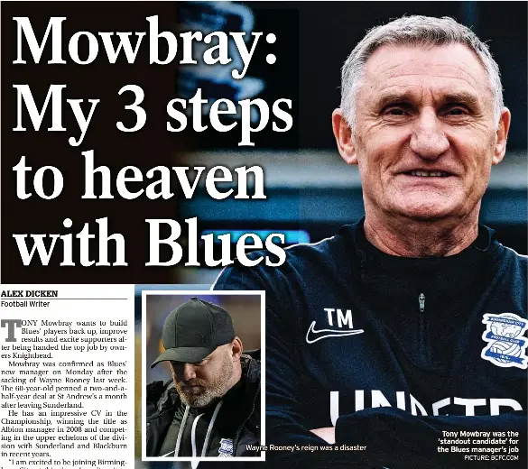 Mowbray: My 3 steps to heaven with Blues - PressReader