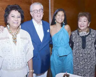 A DOUBLE CELEBRATIO­N FOR TETTA AGUSTIN & CHRISTIAN BAVEREY - PressReader