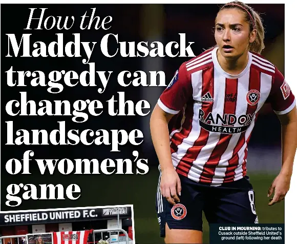 Maddy Cusack tragedy can change the landscape of women’s game - PressReader