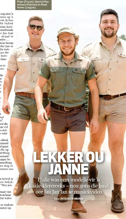 Drie Janne, drie keer die pret - PressReader