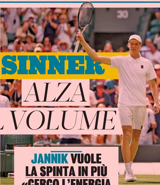 SINNER ALZA IL VOLUME - PressReader