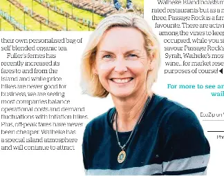 TEA TIME ON WAIHEKE - PressReader