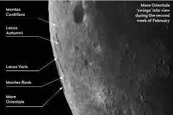 Favourable southwest lunar libration - PressReader