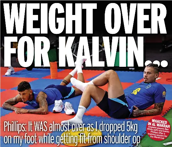 WEIGHT OVER FOR KALVIN... - PressReader