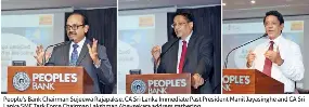 People’s Bank and CA Sri Lanka launch mentoring programme for SME ...