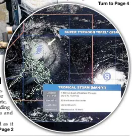 Ofel weakens, batters N. Luzon with wind, rain - PressReader