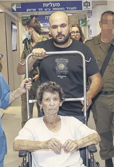 ‘I went through hell’ says freed Hamas hostage whose husband is still ...