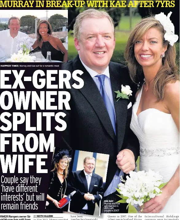 DAVID MURRAY AND WIFE TO SEPARATE - PressReader