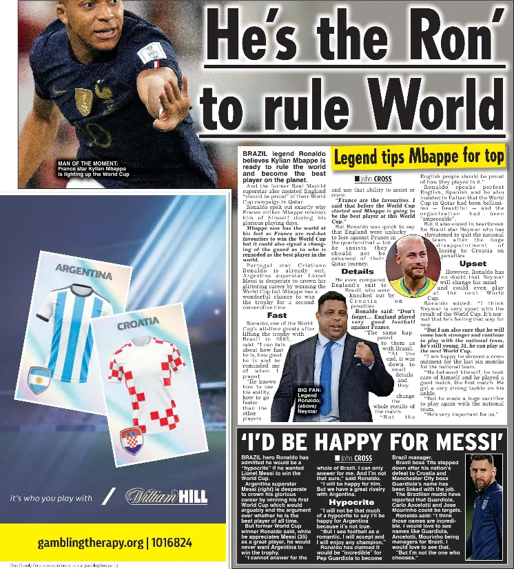 He’s the Ron’ to rule World - PressReader