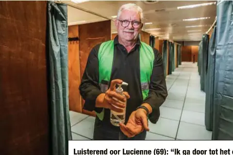 Luisterend oor Lucienne (69): “Ik ga door tot het einde” - PressReader