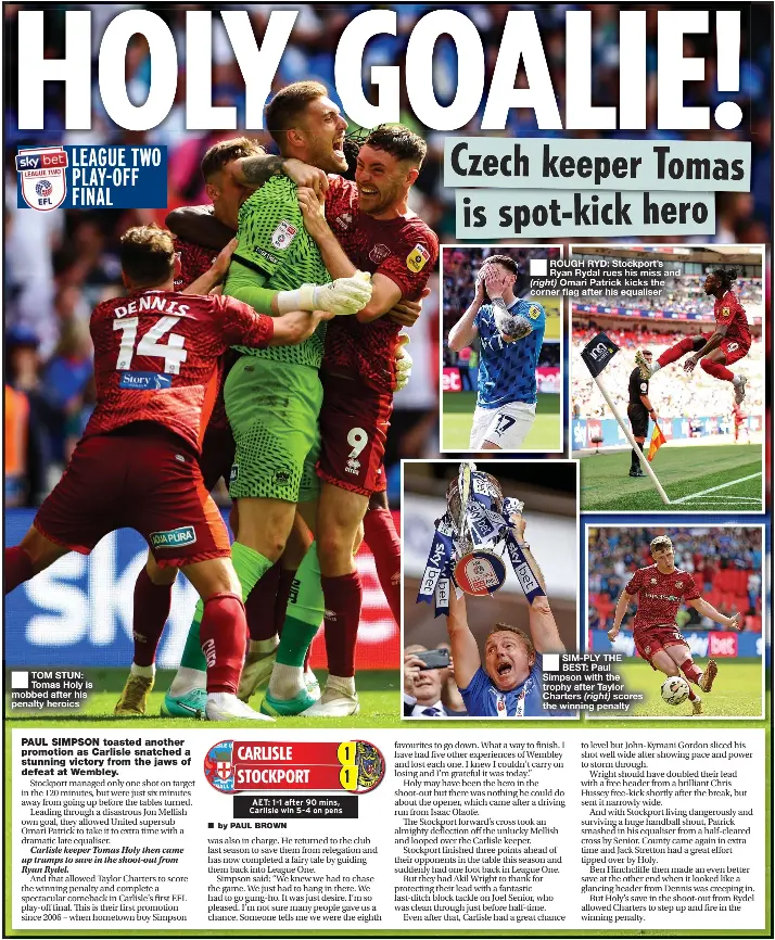 HOLY GOALIE! - PressReader