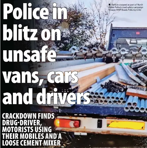 Police in blitz on unsafe vans, cars and drivers - PressReader