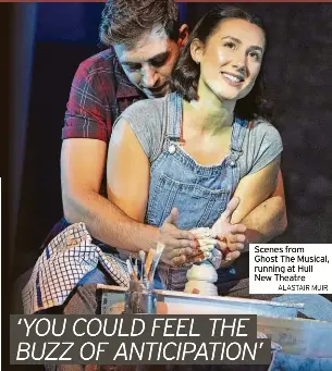 Packed house for opening night of Ghost The Musical - PressReader