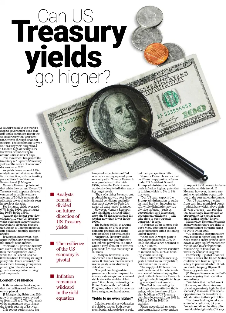 Can US Treasury yields go higher? - PressReader