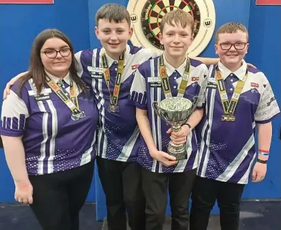 Darts prodigy aims to become world champ - PressReader