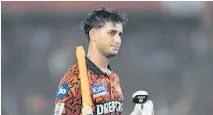 Sharma racks up the runs to guide SRH to victory - PressReader