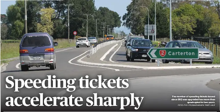 Speeding tickets accelerate sharply - PressReader