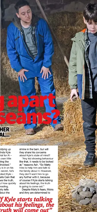 Might troubled killer kid Kyle be coming apart at the seams? - PressReader