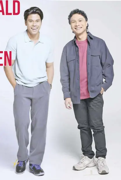 Real-life BFFs Jerald and Nicco fulfill dream of working together on screen - PressReader