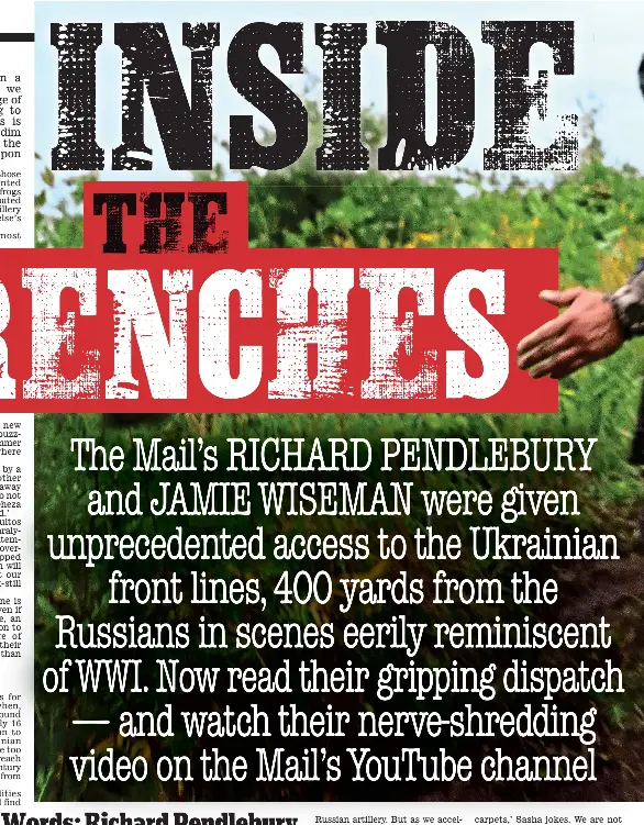 INSIDE THE TRENCHES - PressReader