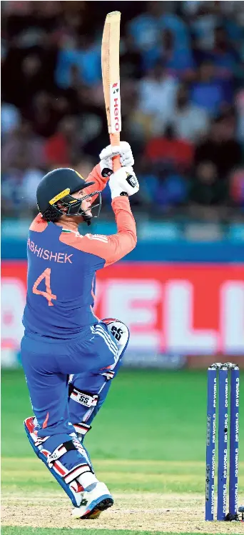 Abhishek — the graceful destroyer at the top - PressReader