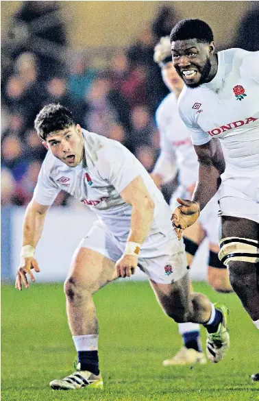 Introducin­g the next big things: 6ft 9in lock and explosive hooker ...