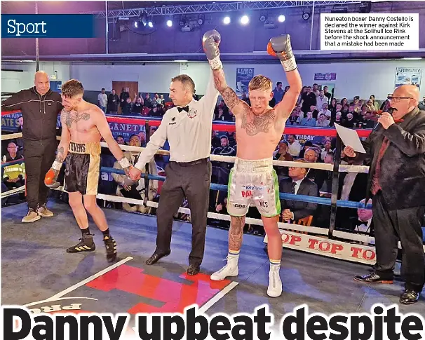 Danny upbeat despite semi-final heartbreak - PressReader