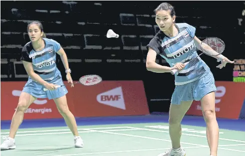 Smooth sailing for Thai doubles pair - PressReader