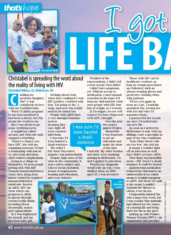 I got my LIFE BACK! - PressReader