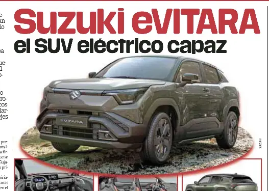 Suzuki eVITARA el SUV eléctrico capaz - PressReader