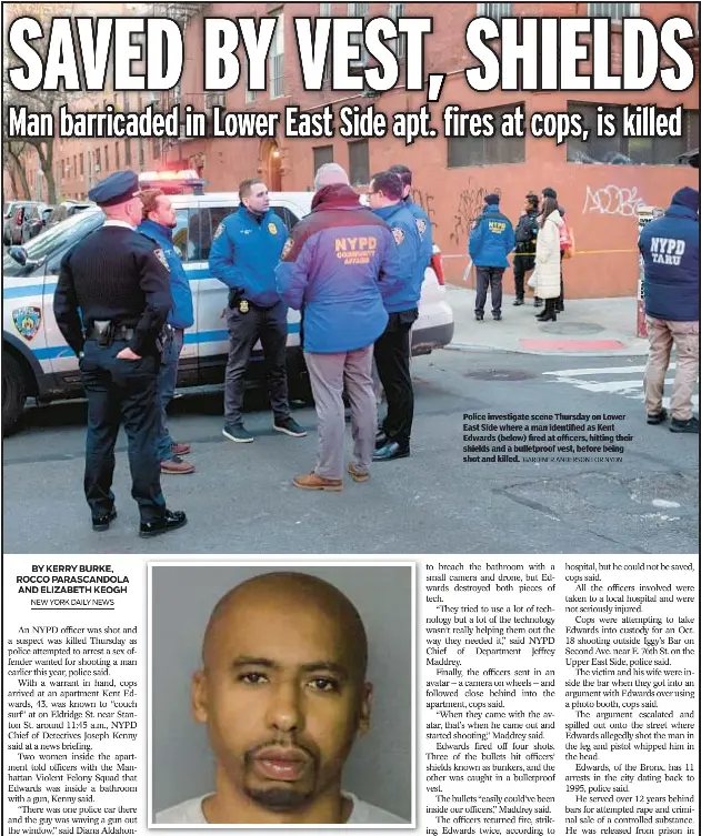 SAVED BY VEST, SHIELDS - PressReader