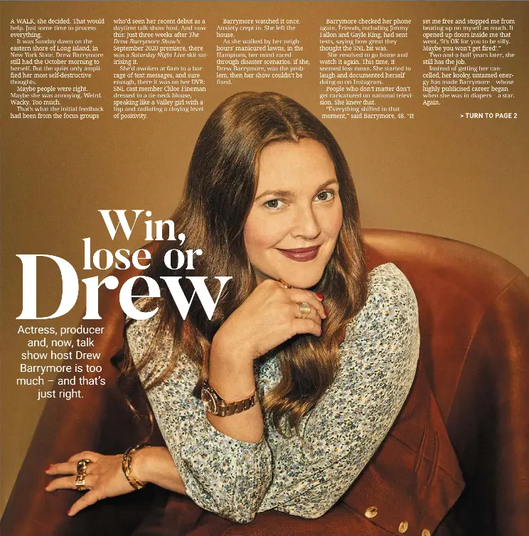 Win, lose or Drew - PressReader