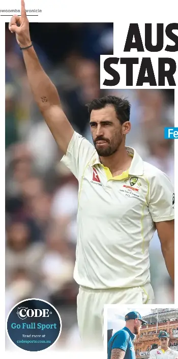 AUSSIES TO STARE DOWN CRITICS - PressReader