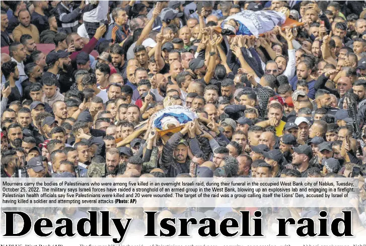 Deadly Israeli raid - PressReader