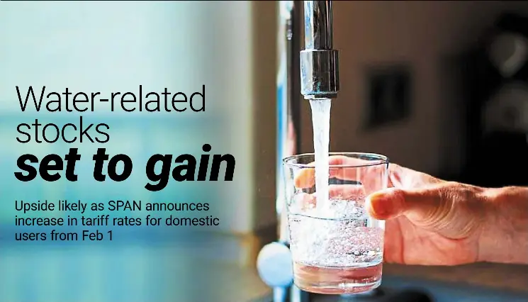 Water-related stocks set to gain - PressReader
