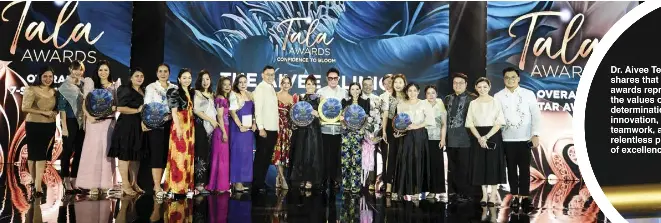 2023 TALA AWARDS: CONFIDENCE TO BLOOM The Aivee Clinic bags top award ...
