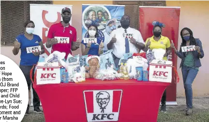 KFC Add Hope gives 1,300 meals to FFP’S Christmas programme - PressReader
