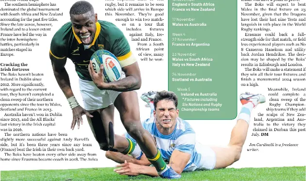 Revamped Boks could make a clean sweep in the north - PressReader