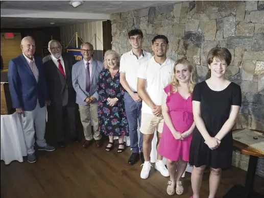 Woonsocket Rotary Club awards scholarshi­ps, names new o cers - PressReader