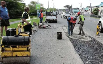 Potholes a huge problem for BCM - PressReader