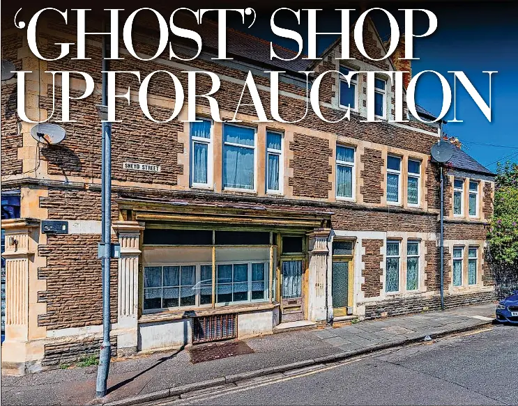 ‘GHOST’ SHOP UPFORAUCTI­ON - PressReader
