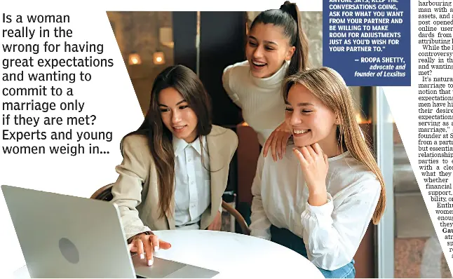 YOUNG INDIAN WOMEN HAVE NEEDS. WHY IS IT A PROBLEM? - PressReader