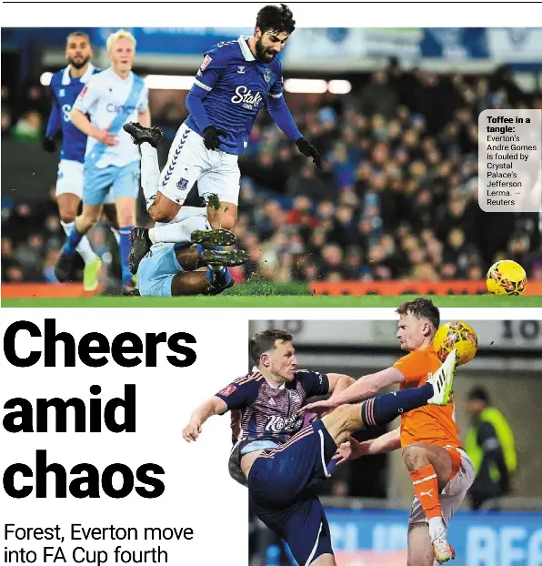 Cheers amid chaos - PressReader