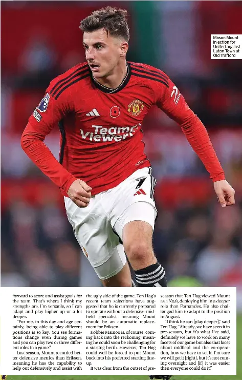 Break may good for Ten Hag and his United squad - PressReader