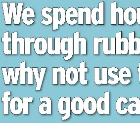 We spend hours scrolling through rubbish online... why not use the internet for a good cause ...